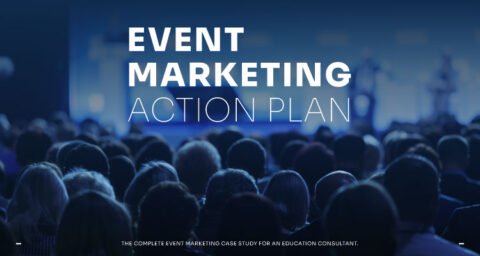 Event Marketing Action Plan For Europe Education Consultant